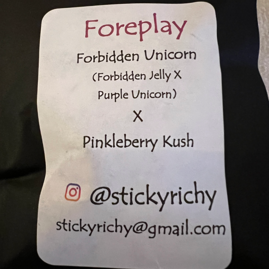 Foreplay (Forbidden Jelly x Purple Unicorn) x Pinkleberry Kush - Dagga ...