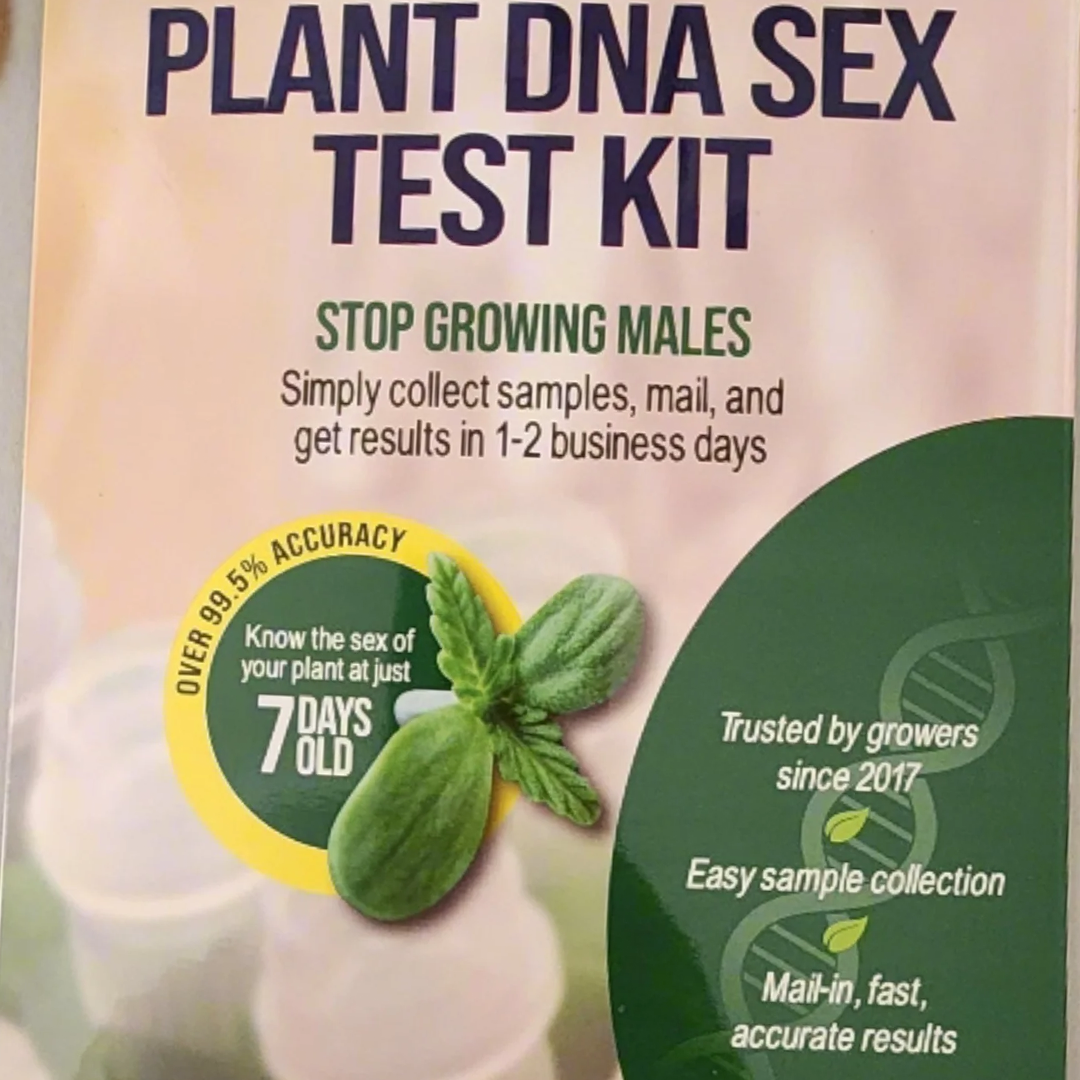 Plant DNA Sex Test Kit - Dagga Garden